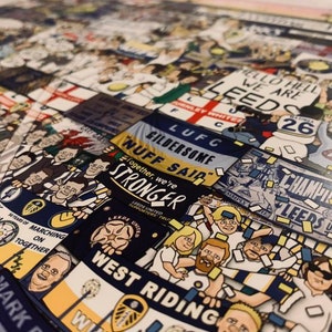 Leeds United the History of Leeds United Football Club in - Etsy UK