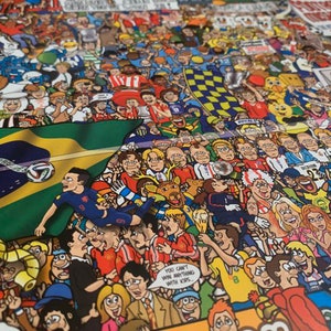 Football Mishmash - the History of Soccer in One Image - Etsy