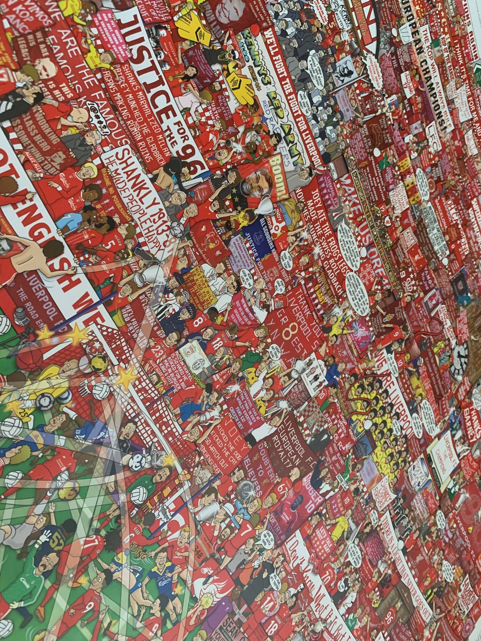 Liverpool Mishmash the History of the Reds in One Image - Etsy Ireland