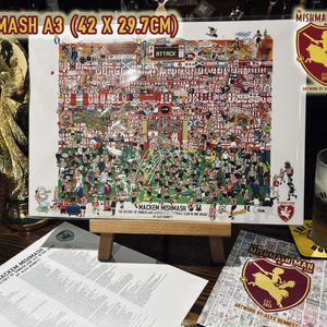 Sunderland Mishmash - the History of Sunderland AFC in One Image - Etsy