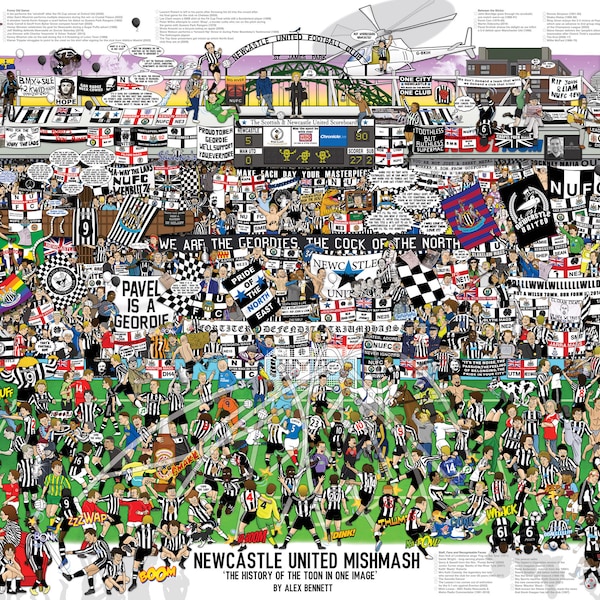 Newcastle United - Etsy