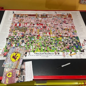 Sunderland Mishmash - the History of Sunderland AFC in One Image - Etsy