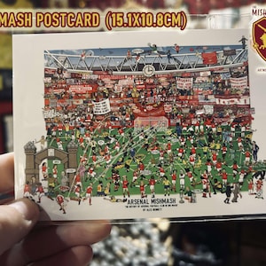 Arsenal Mishmash - the History of Arsenal Football Club in One Image - Etsy