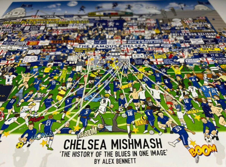 Chelsea Mishmash – the History of the Blues in One Image - Etsy
