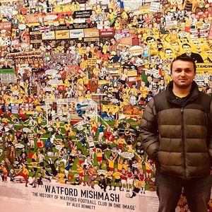 Watford Mishmash - the History of Watford Football Club in One Image - Etsy
