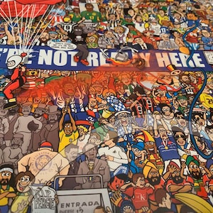 Football Mishmash - the History of Soccer in One Image - Etsy