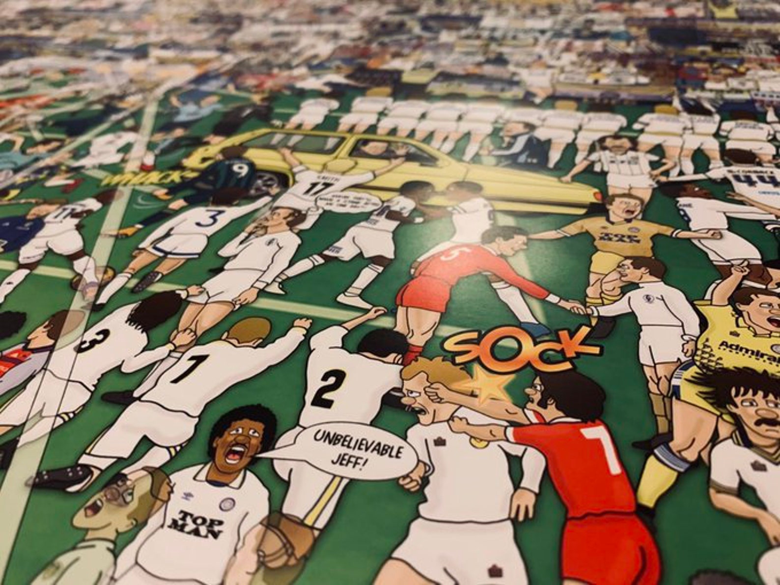 Leeds United the History of Leeds United Football Club in One Image ...