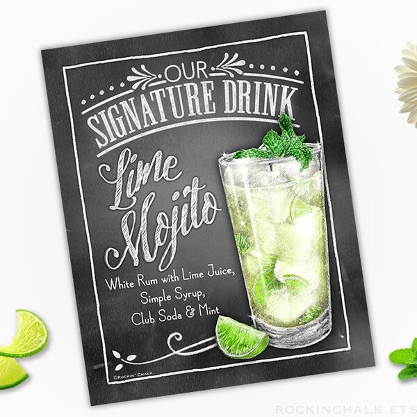 Graduation Party Signature Drink - Etsy