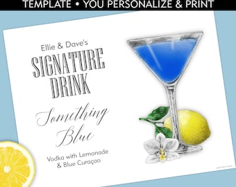 Rehearsal Dinner Sign Blue - Etsy