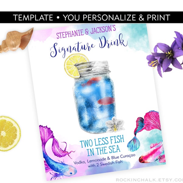 Two Less Fish - Etsy