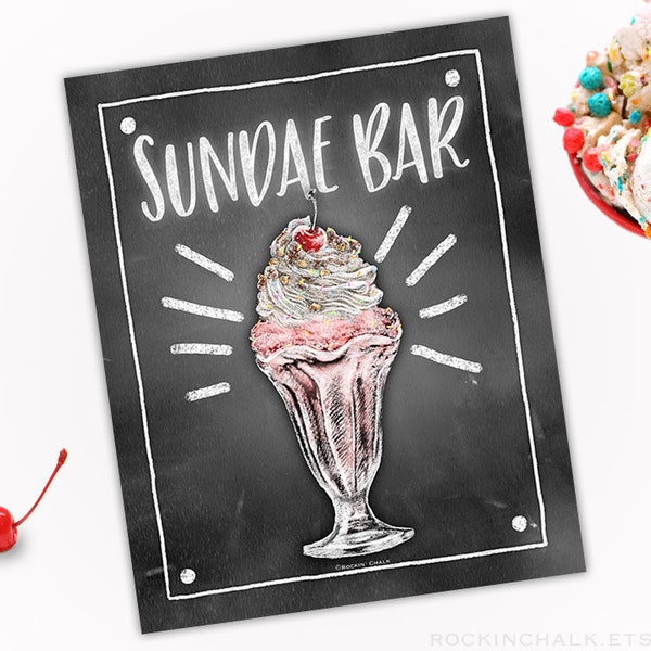 Sundae Bar - Etsy
