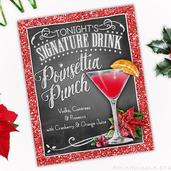 Party Punch Sign - Etsy