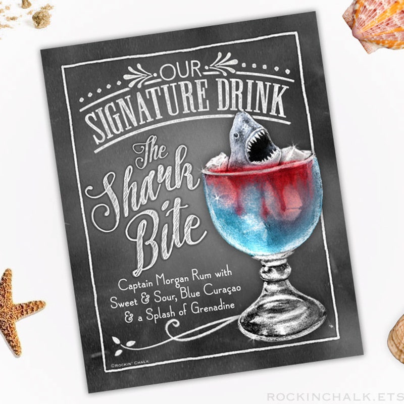Shark Bite - Etsy