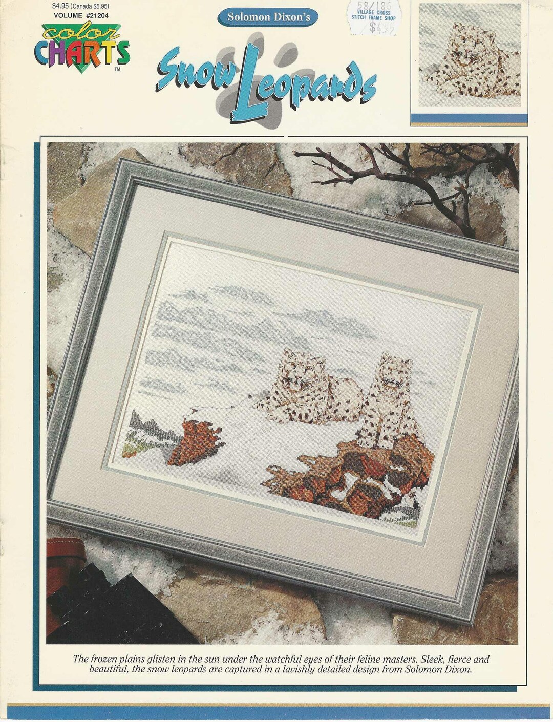 Snow Leopards XS Graph From Color Charts 21204 Designed by Solomon ...
