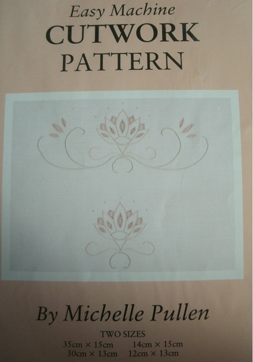 Easy Machine CUTWORK Pattern CP10 With Iron-on Transfer by Michelle ...