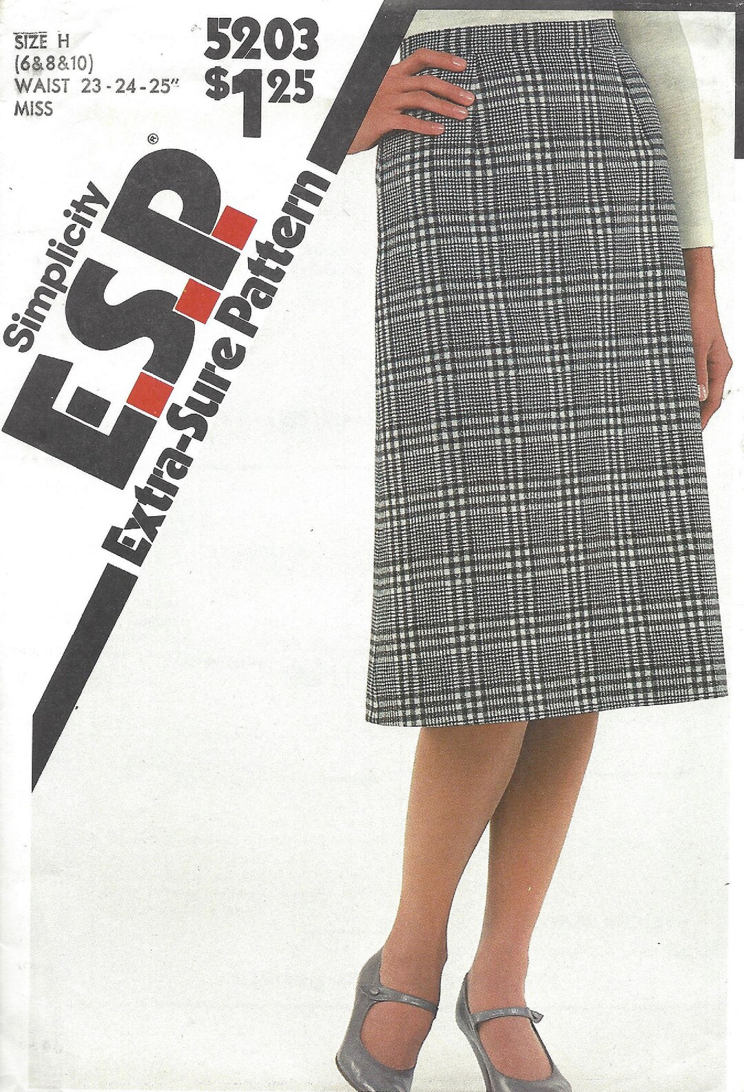 Simplicity Vintage E.S.P. extra-sure Pattern Pattern 5203 - Etsy