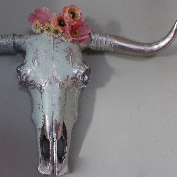 Silver Bull Sculpture - Etsy