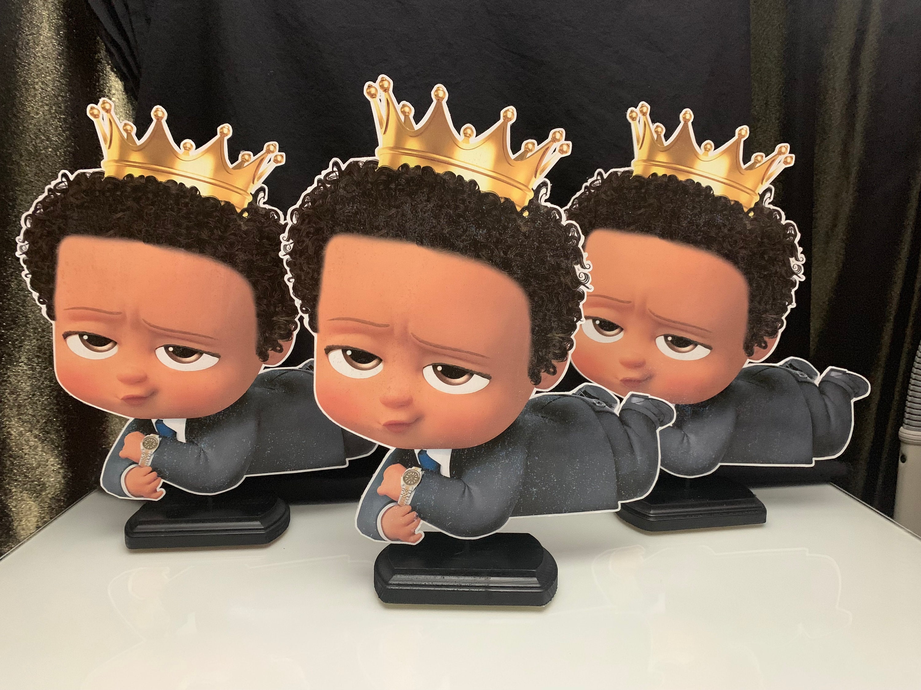 BOSS BABY 2ft African American Centerpieces | Etsy