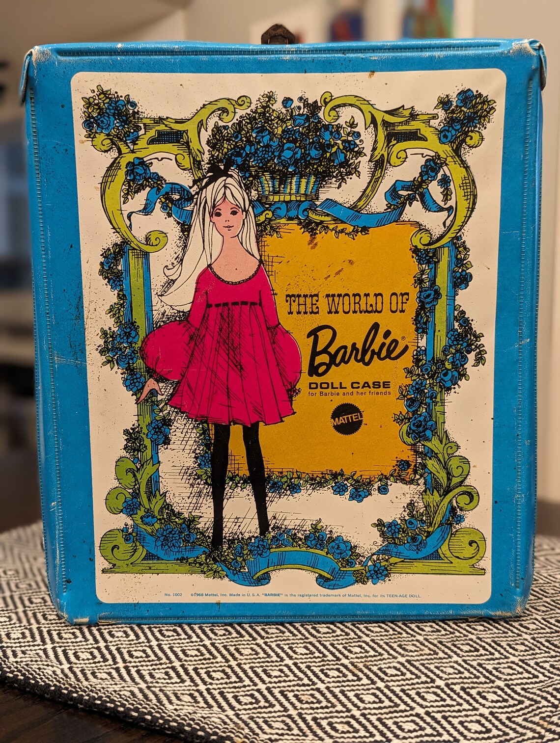 Vintage Barbie 1968 the World of Barbie Doll Carrying Case Mattel - Etsy