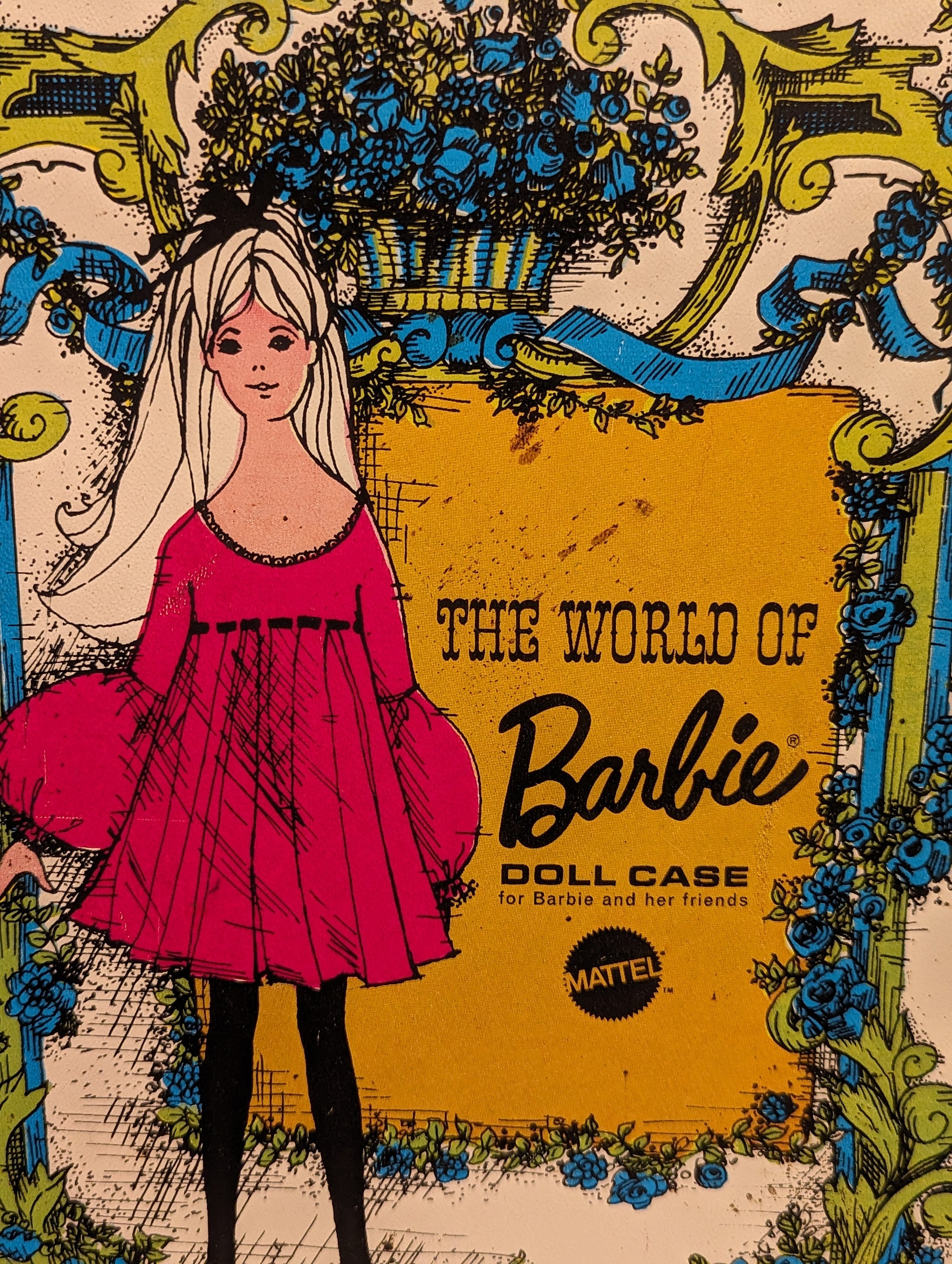 Vintage Barbie - 1968 the World of Barbie Doll Carrying Case Mattel - Etsy