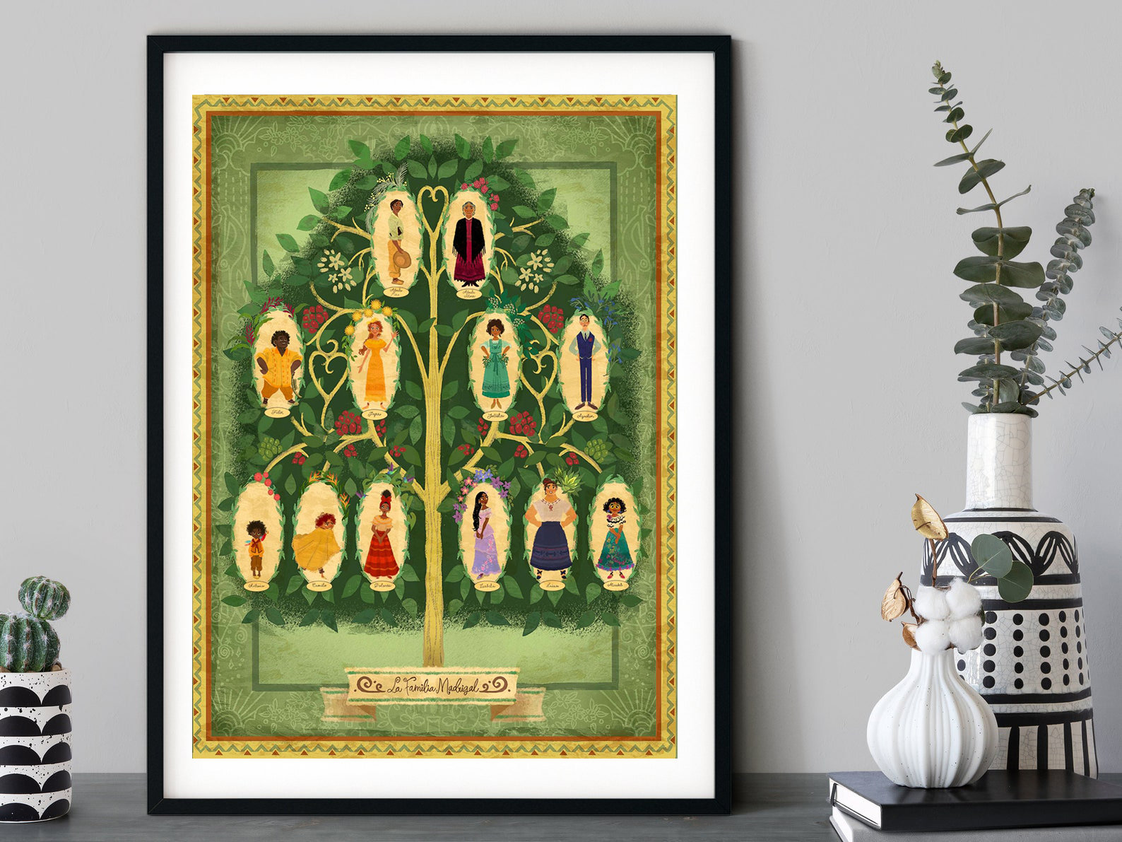 Prints Giclée ArtbyLouris Prints Dolores Madrigal of Encanto in my art ...