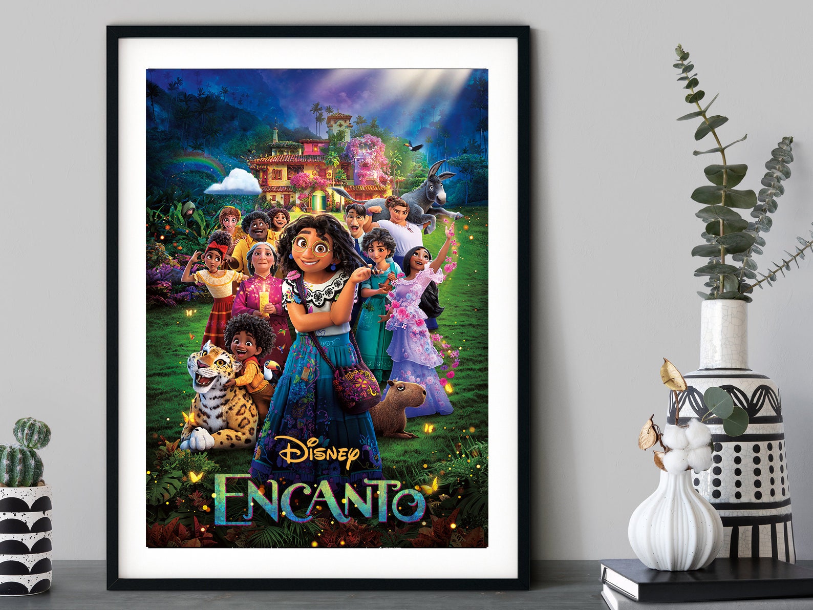 Disney Encanto Poster, Disney Madrigal Family Poster, Encanto Movie ...