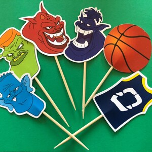 Space Jam Cupcake Toppers Space Jam Birthday Party Space Jam Theme ...