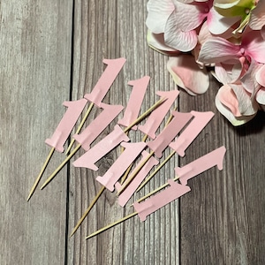 Number 1 Cupcake Toppers | #1 Cupcake Toppers | One | One Cupcake Pick ...