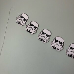 Stormtrooper Banner Star Wars Theme Birthday Star Wars Banner ...