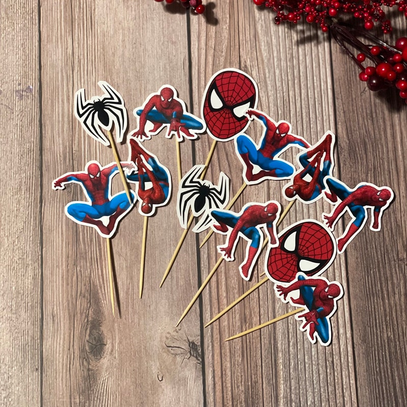 Spiderman Spider Topper - Etsy