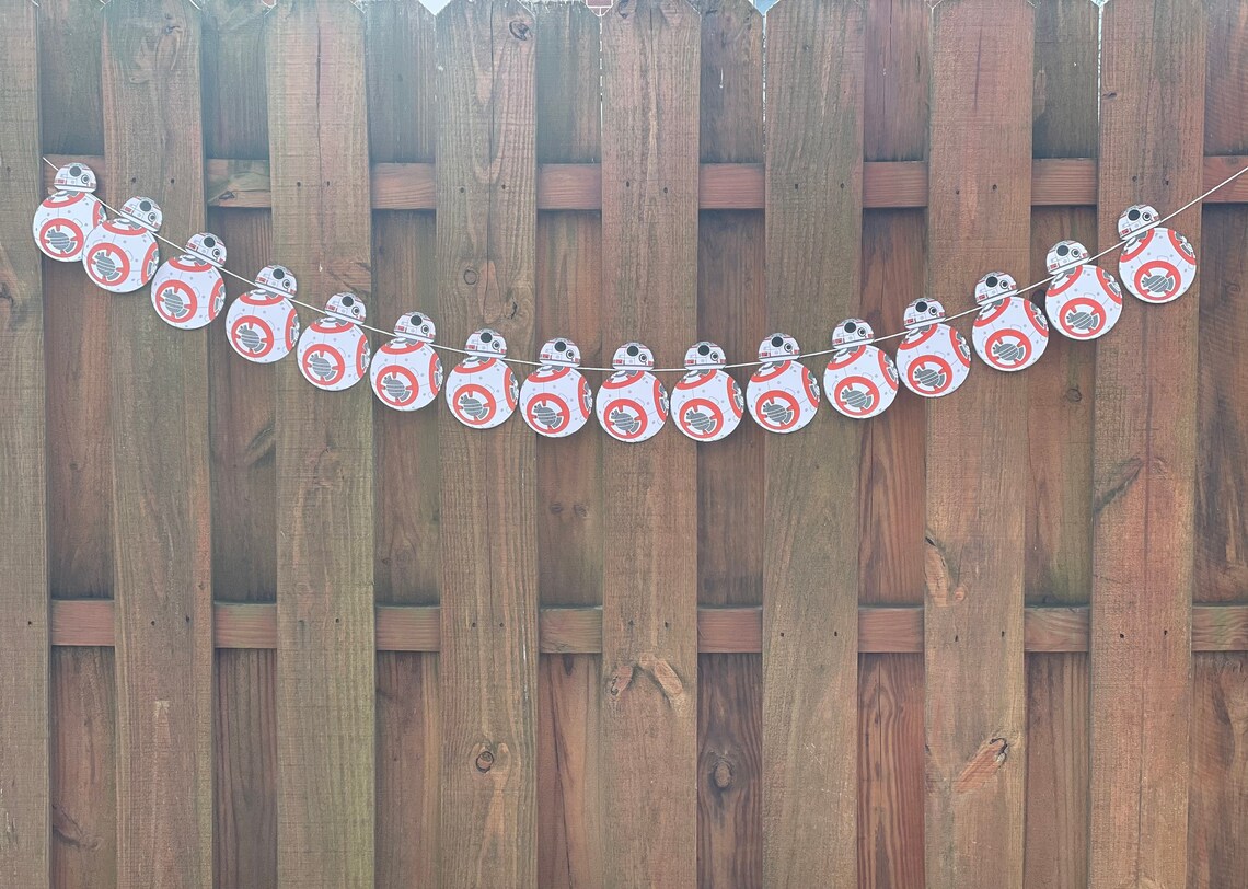 Stormtrooper Banner Star Wars Theme Birthday Star Wars - Etsy