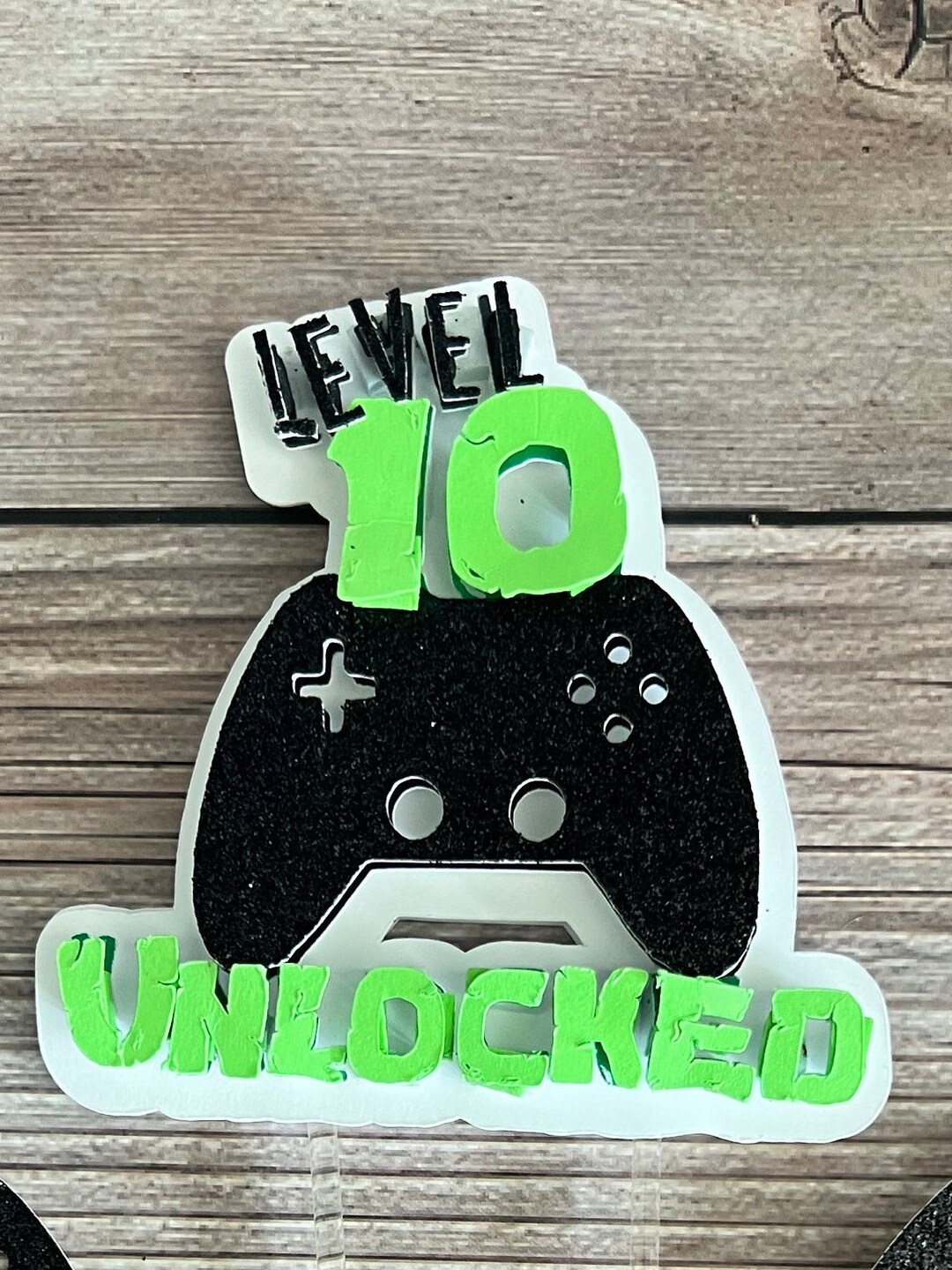 Video Game Cake Toppers| Gaming | Gamer Theme Topper | Gamer Birthday ...