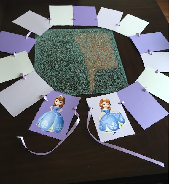 Sofia the First Banner Birthday Banner 1-12 Month Pictures - Etsy