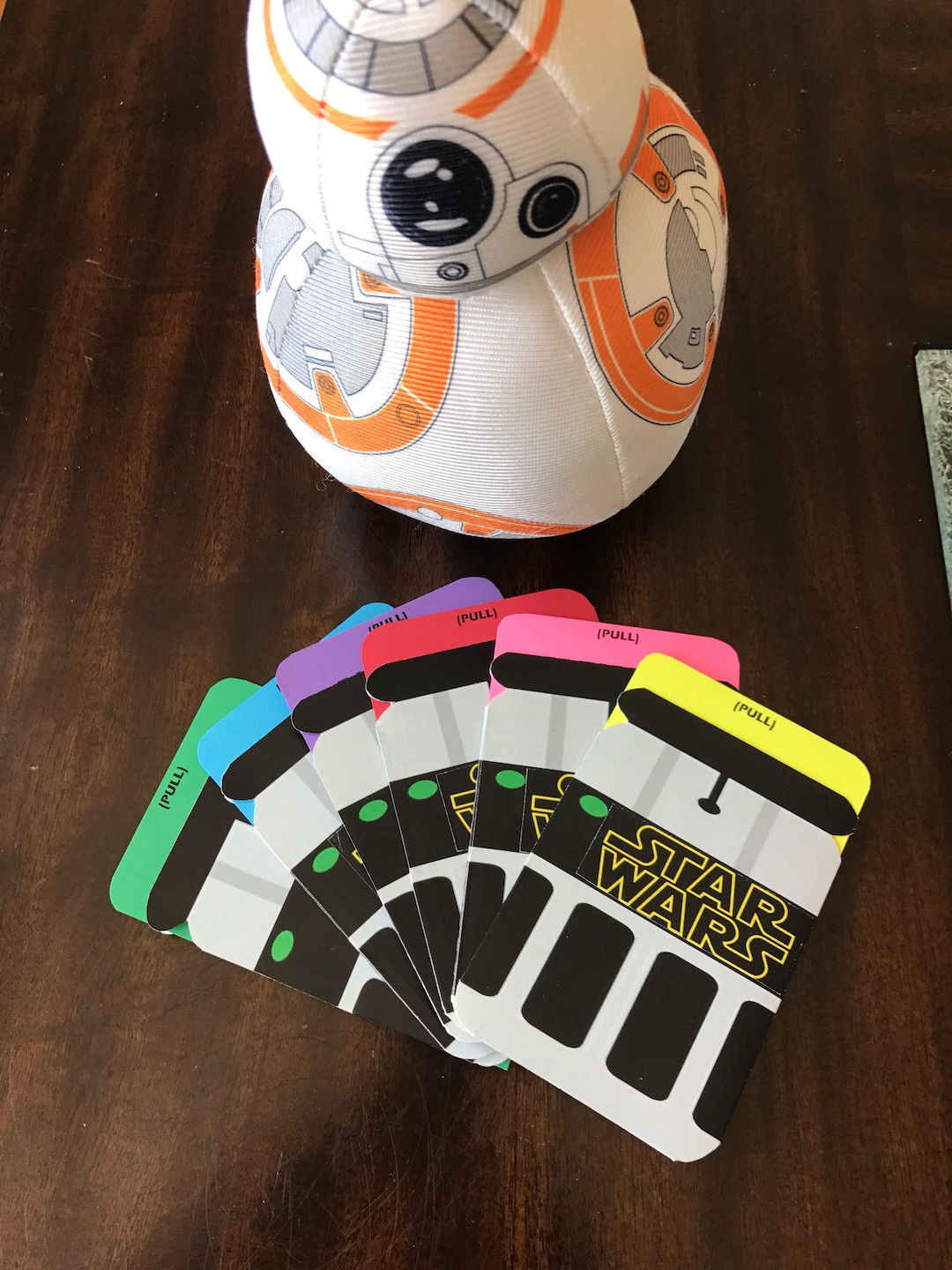 Star Wars Birthday Invitation | BB-8 | Star Wars Theme | Light Saber ...