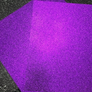 Purple Glitter Cardstock- 12x12, Glitter Paper - Etsy
