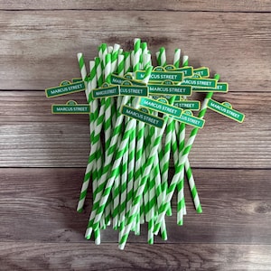 Kids Character Party Straws | Kids Party Straws | Personalized Kids ...