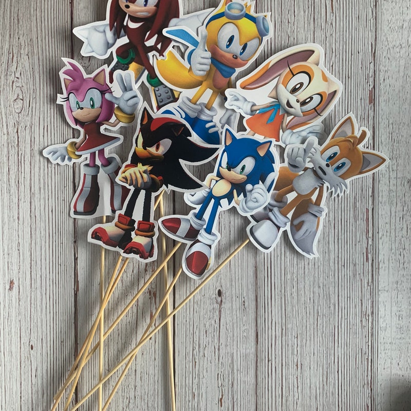 Sonic Cutouts - Etsy