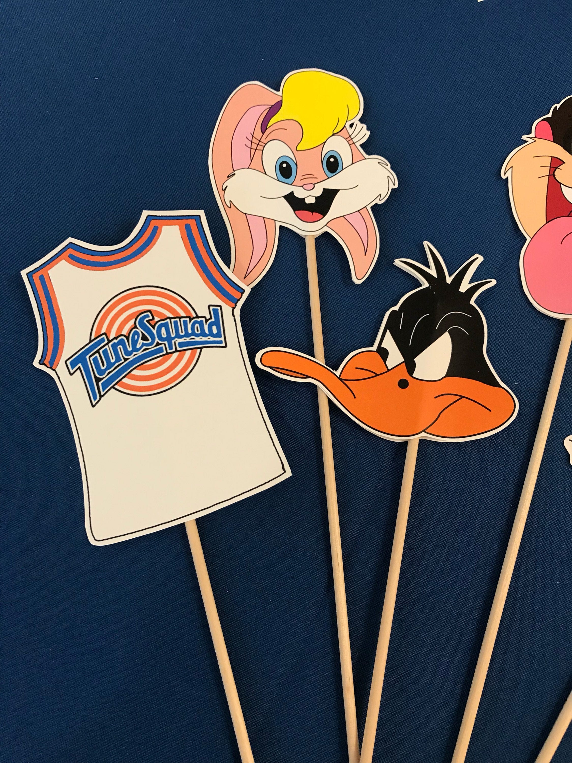 Space Jam Characters Space Jam Centerpieces Space Jam - Etsy Canada