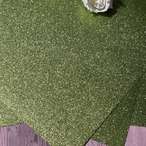Lime Green Glitter Cardstock 12x12, Glitter Paper | Lite Green Glitter ...
