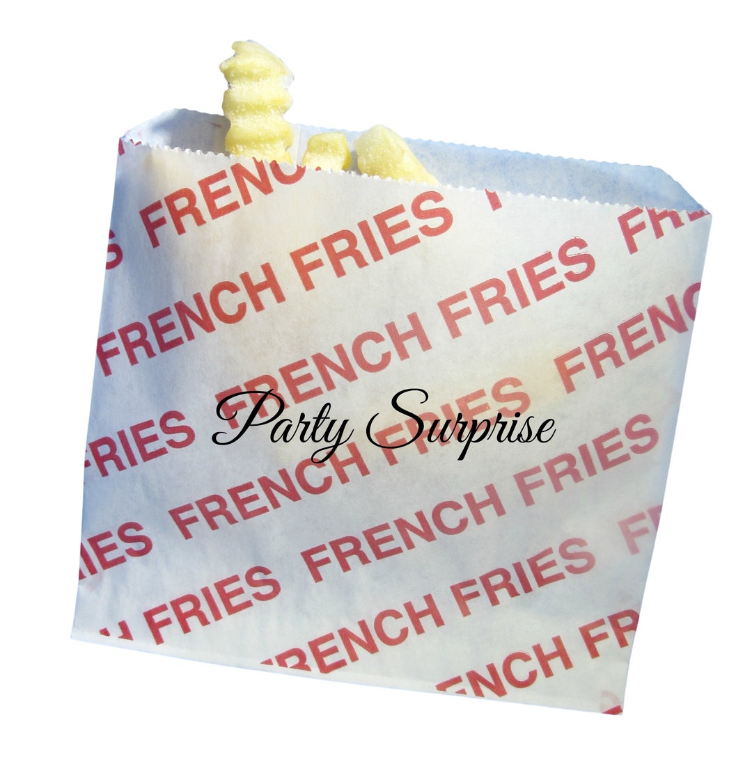 French Fry Bags Food Bags Carnival Craft Fair Parade Concession Food to ...
