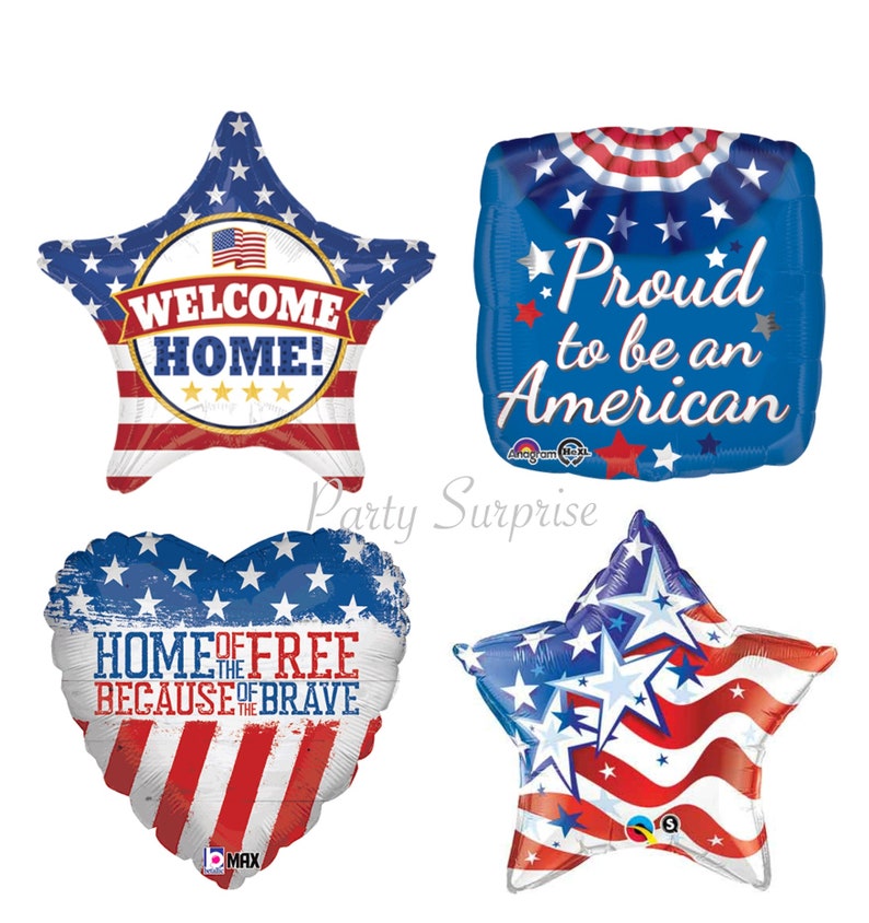 Republican Elephant Balloons: Patriotic USA Election Party Decorations ...