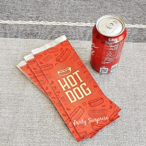 Retro Hot Dog Wrappers, Silver Lined Food Bags Retro Style - Etsy