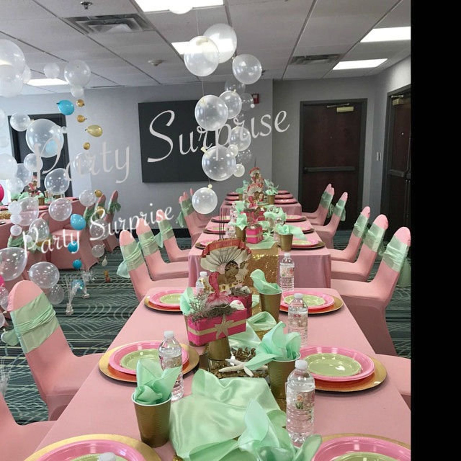 Bubble Balloon Strands DIY Get This Look Birthday Bar Mitzvah | Etsy