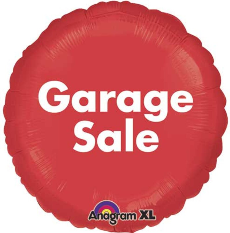 Garage Sale Balloons Garage Sale Advertising Balloons - Etsy