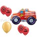 Firefighter Balloons Fireman Birthday Party Balloons Fire - Etsy
