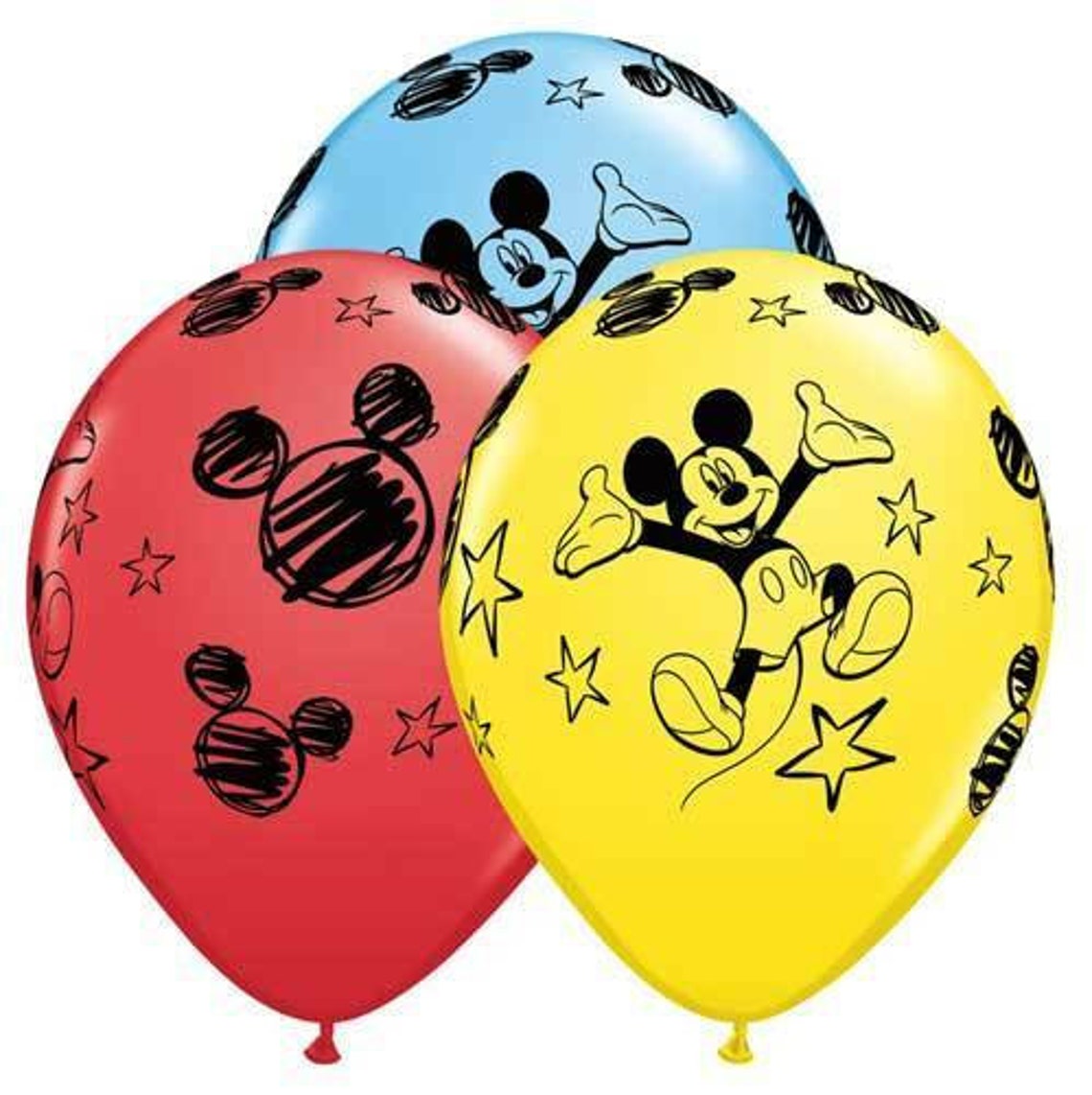 Mickey Mouse Balloon Package Jumbo Mickey Face Balloon Mickey - Etsy