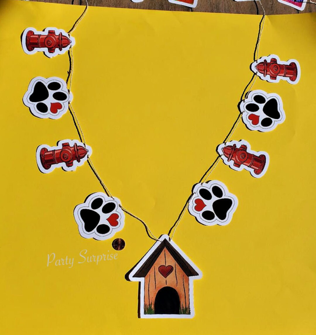 Dog Banner Custom Made Dog With Fire Hydrant Banner Dog - Etsy