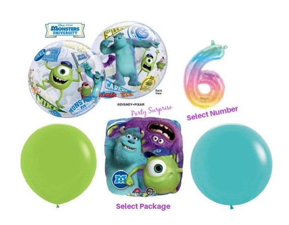 Monsters Univ Balloon Packages Kids Birthday Party Balloons Monsters ...