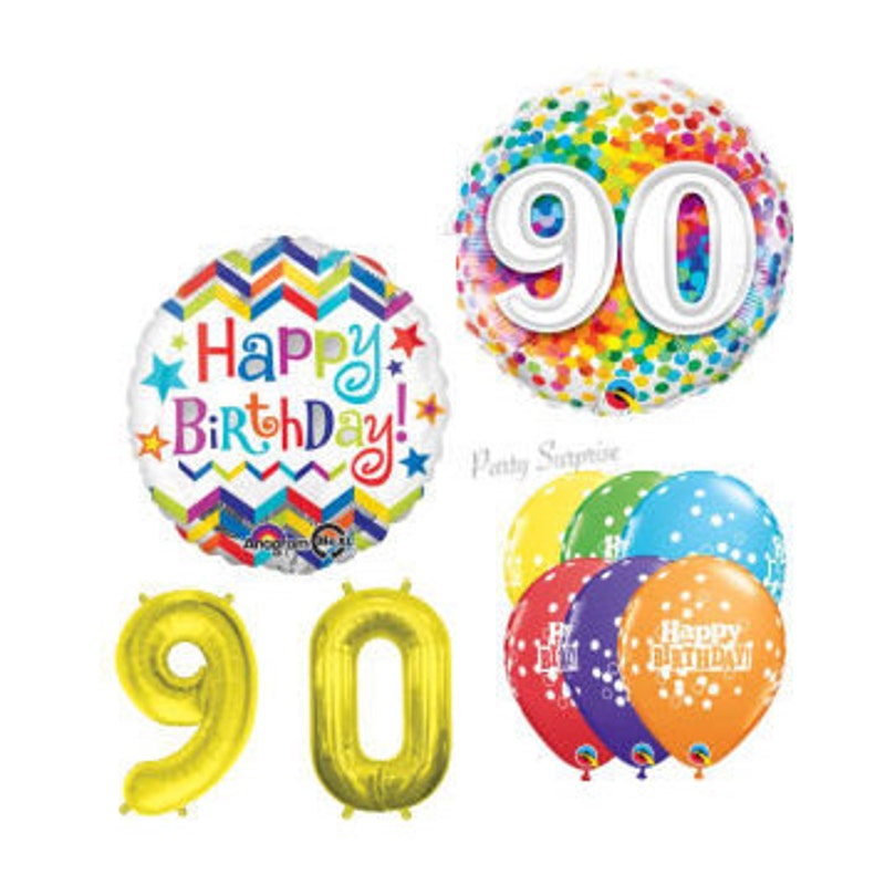 90th Birthday Balloons - Etsy