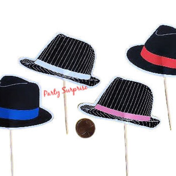 Hat Cupcake Toppers - Etsy